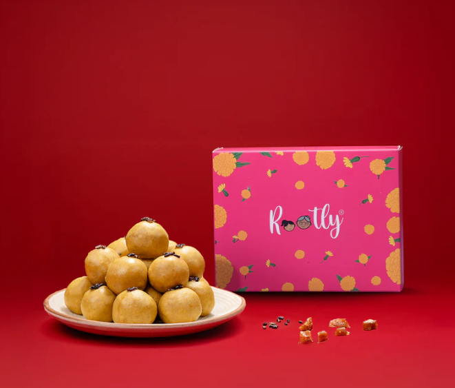 Ginger Gram Candy Ladoo(210gms) – Shero Sweets & Snacks